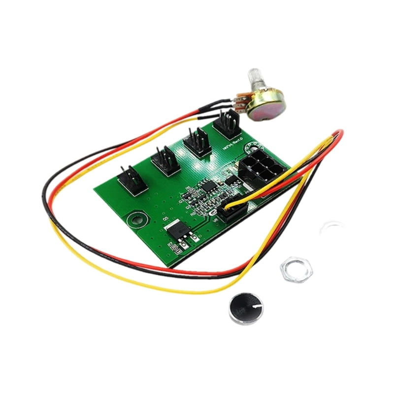 3Pin 4Pin Chassis Fan Voltage Regulator Extension Cable Speed ...