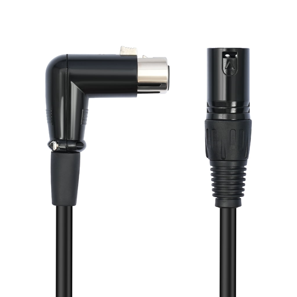 3Pin 90 Degree Adapter Male to Female Right Angle 3Pin Adapter ...