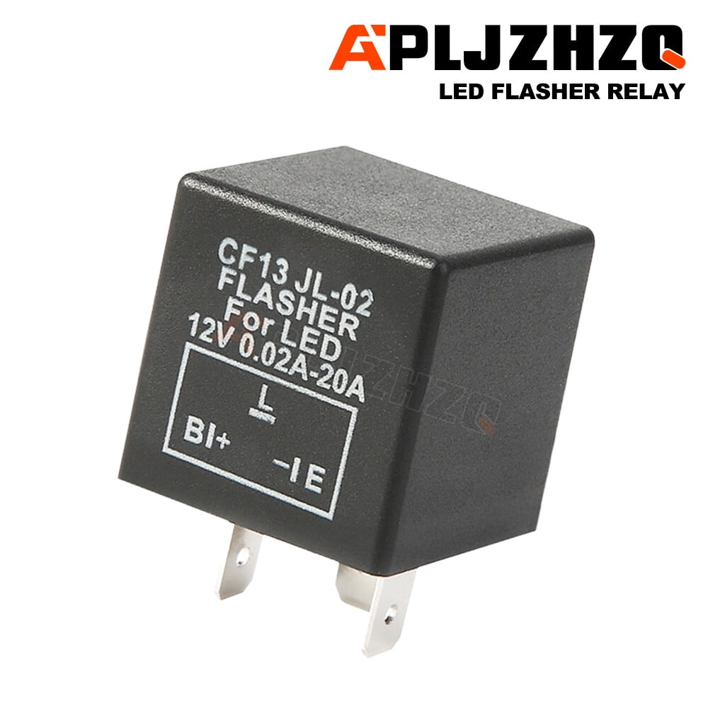 3Pin Car LED Flasher Relay Fix Light Hyper Flash CF13 EP34 Turn Signal ...