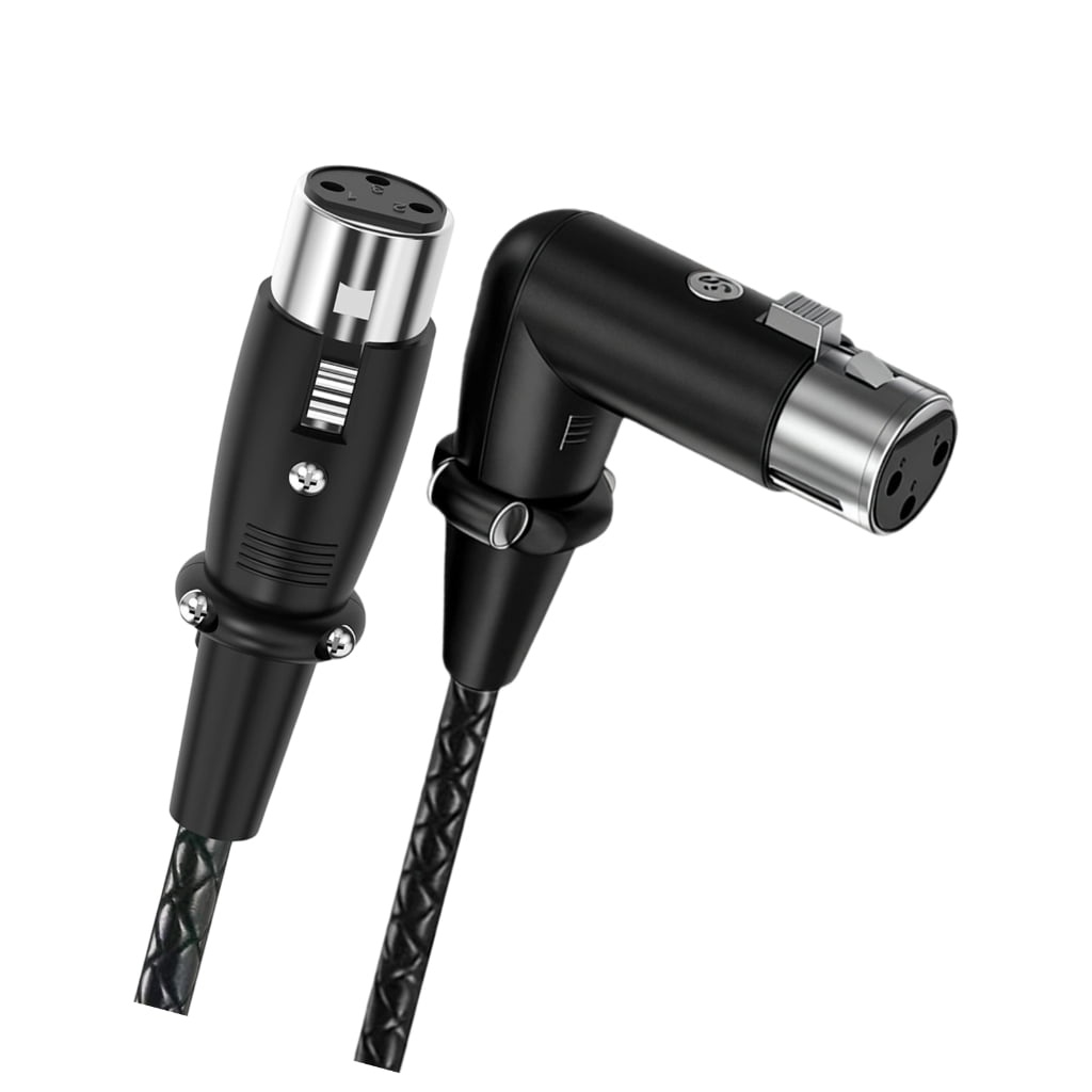 3Pin Female to Female Microphone Cord Cable for Sound Equipment ...