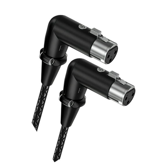 3Pin Female to Female Microphone Cord Cable for Sound Equipment ...