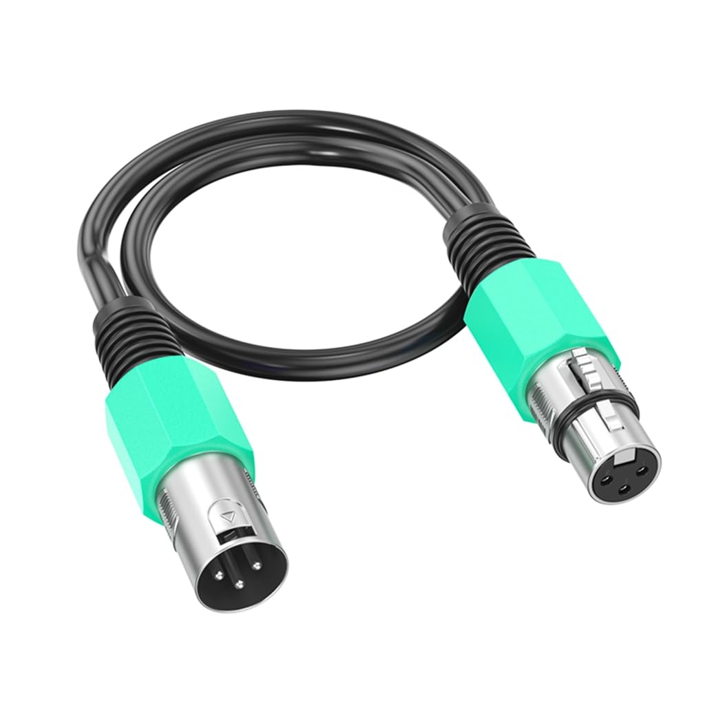 3Pin Female to Straight Male Microphone Extension Cable 3Pin Female to ...