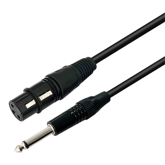 3Pin Male to 1/4Inch Cable 6.35mm to 3Pin Male Cable for Professional ...