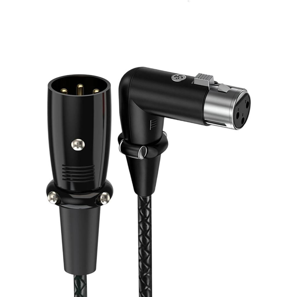 3Pin Male to Female Balanced Microphone Cable Combiner Cord Sound ...