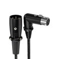 3Pin Male to Female Balanced Microphone Cable Combiner Cord Sound ...