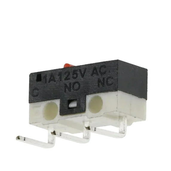 3Pin Micro Limit Switch SPDT Momentary Push Button Switch 1A/125V Mouse ...