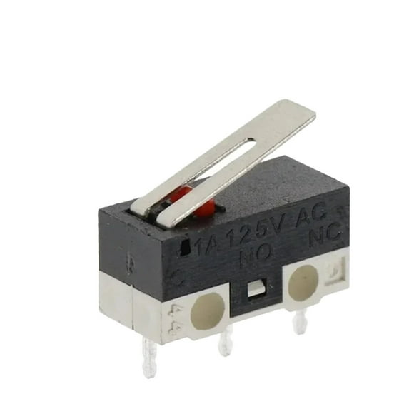 3Pin Micro Limit Switch SPDT Momentary Push Button Switch 1A/125V Mouse ...