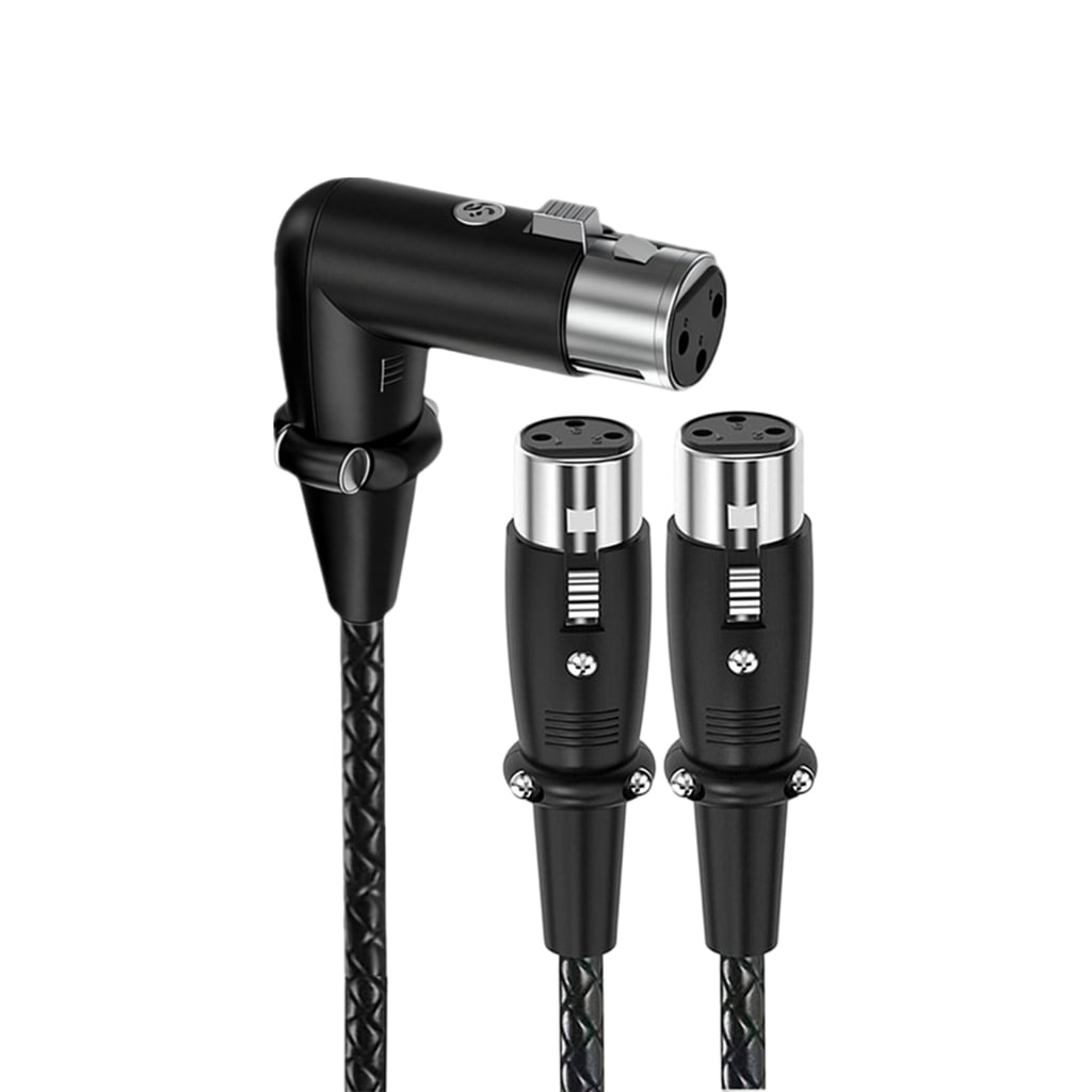 3Pin Splitter Cable 1 Female to 2 Female 3Pin Splitter Balanced ...