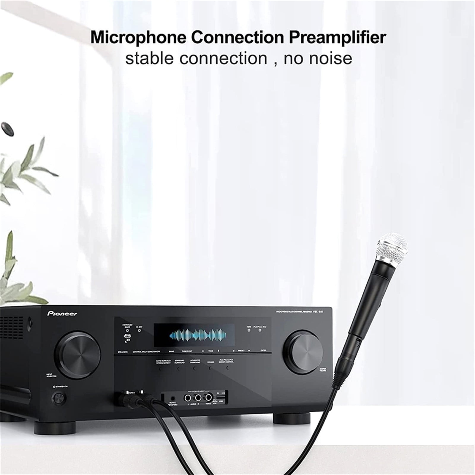 3Pin Splitter Cable Male to Female, Balanced Microphone Splitter ...