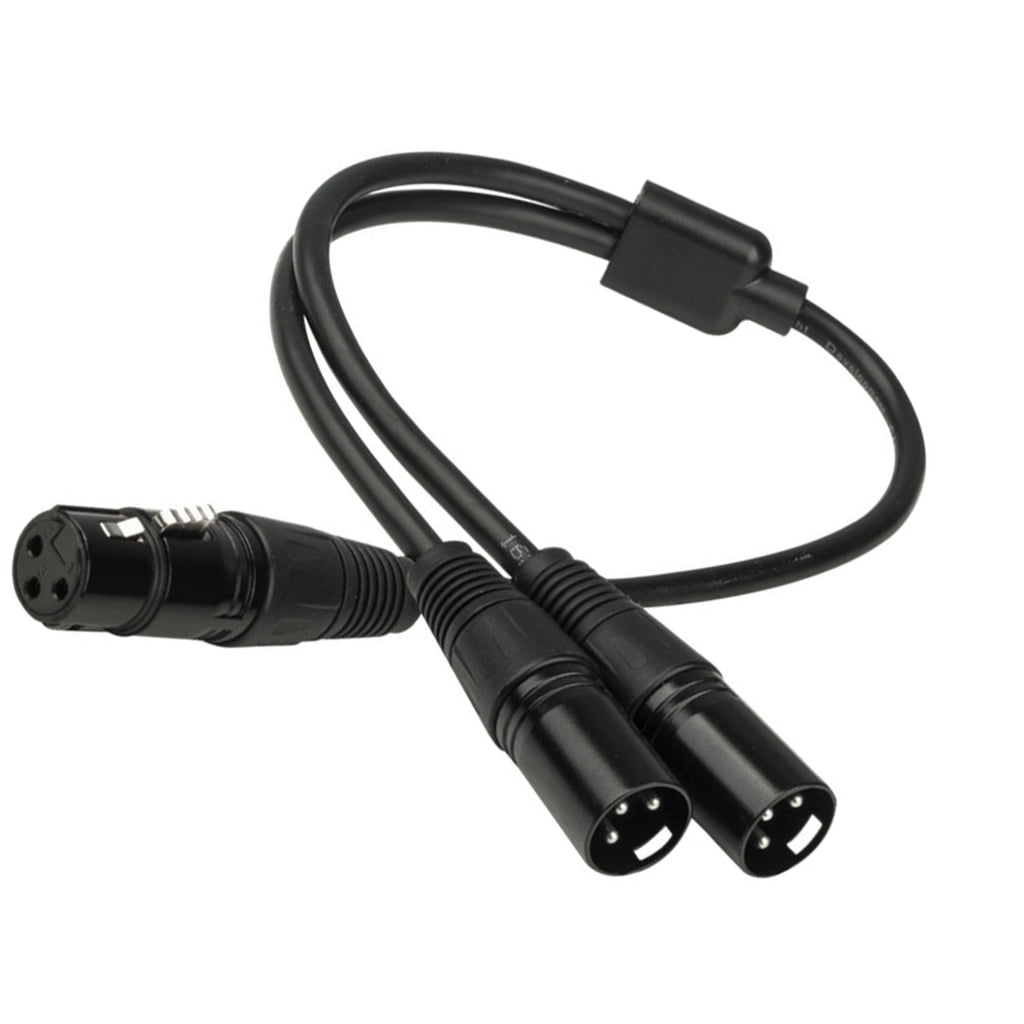 3Pin Splitter Cable with Double Shielding 50CM Cord for Hifi Auditory ...