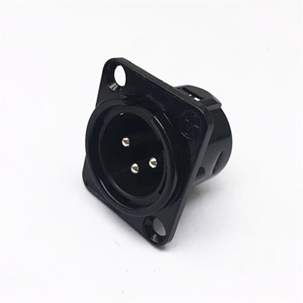 3Pin Xlr Socket Male Female Panel Mount Chassis Socket Mic Audio ...