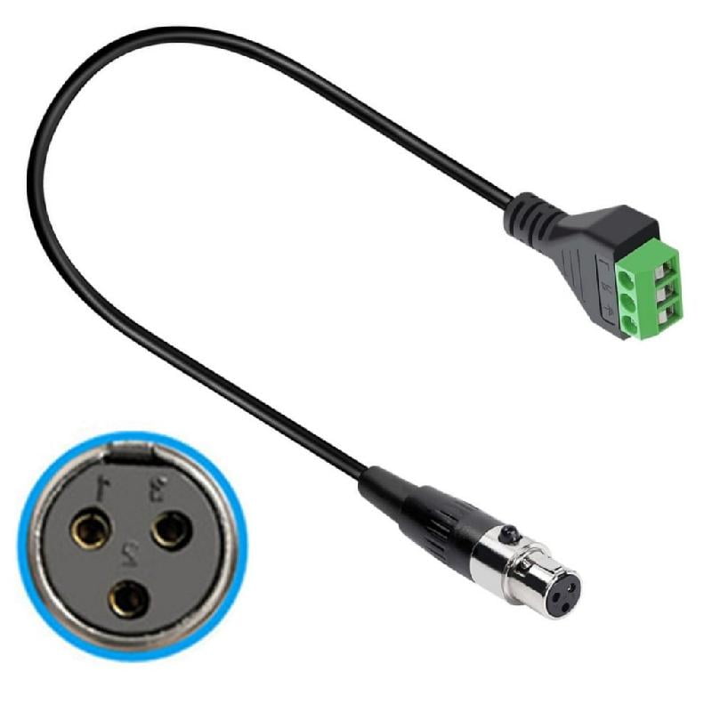 3Pin XLRs Female Male Adapter Cable for Connecting Speakers and ...