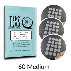 3Pk Acne Dots, Pimple Patches [10Mm Med] Cystic Acne Patch, Medium Size ...