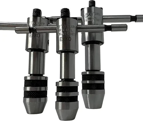 3Pk Solid Collet Jaws Tap Wrench For Versatile Tapping & Reaming Use ...