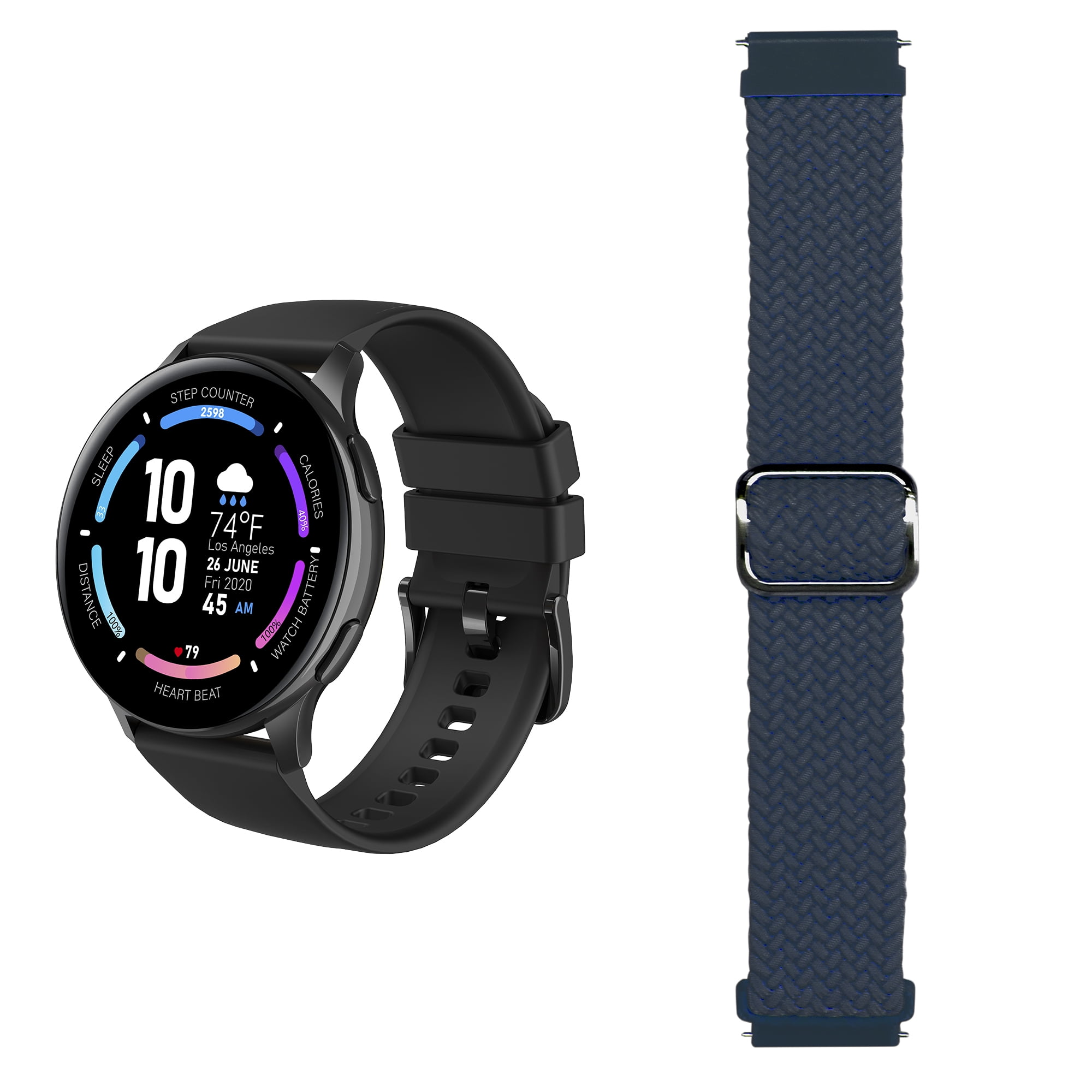 3Plus Callie Smartwatch with 1.43" Round AMOLED Display/Answer & Make ...