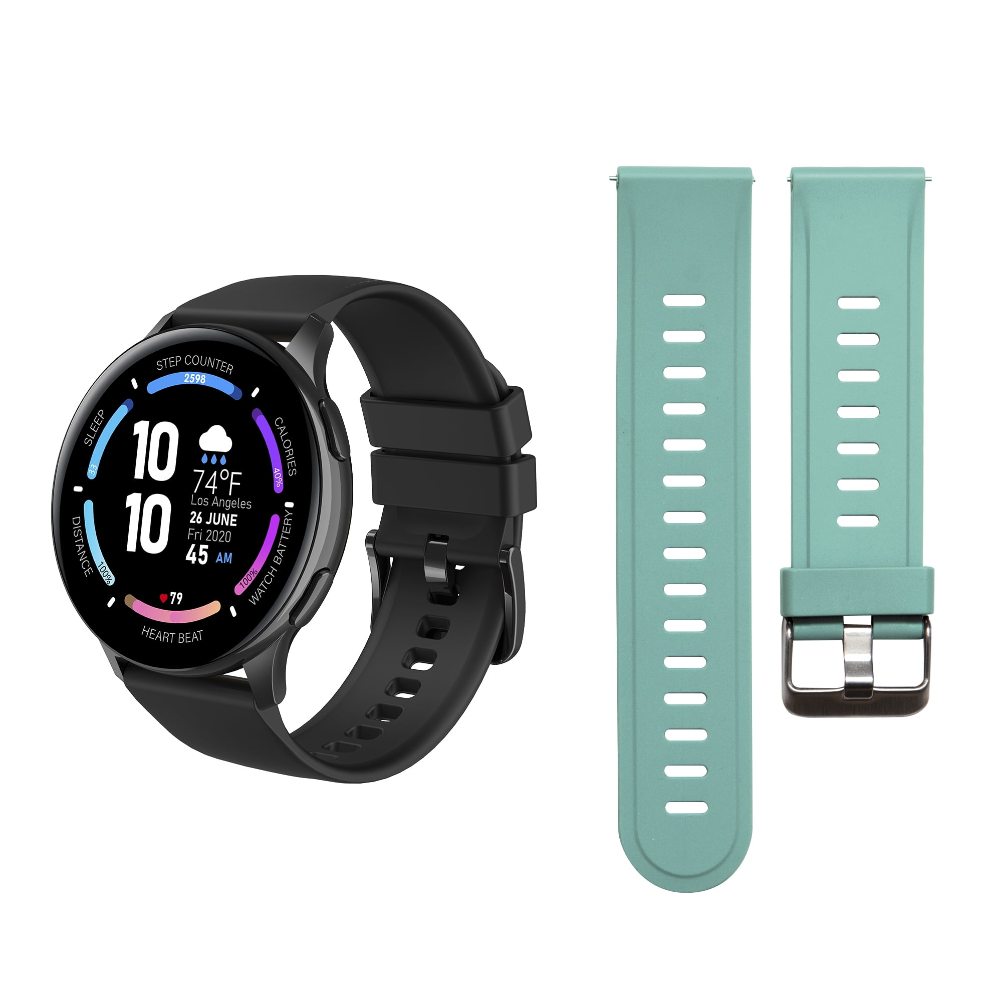 3Plus Callie Smartwatch with 1.43" Round AMOLED Display/Answer & Make ...