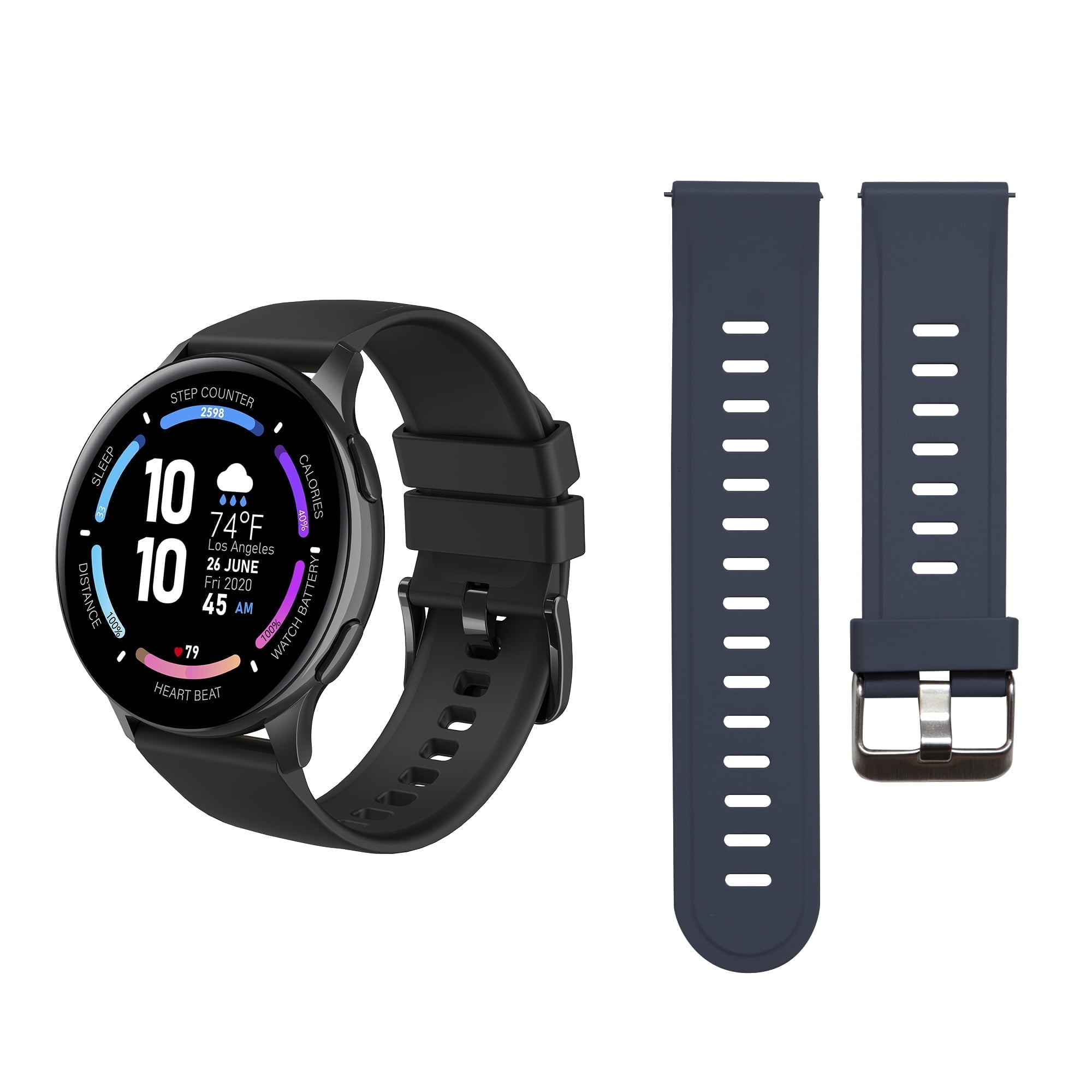 3Plus Callie Smartwatch with 1.43" Round AMOLED Display/Answer & Make ...