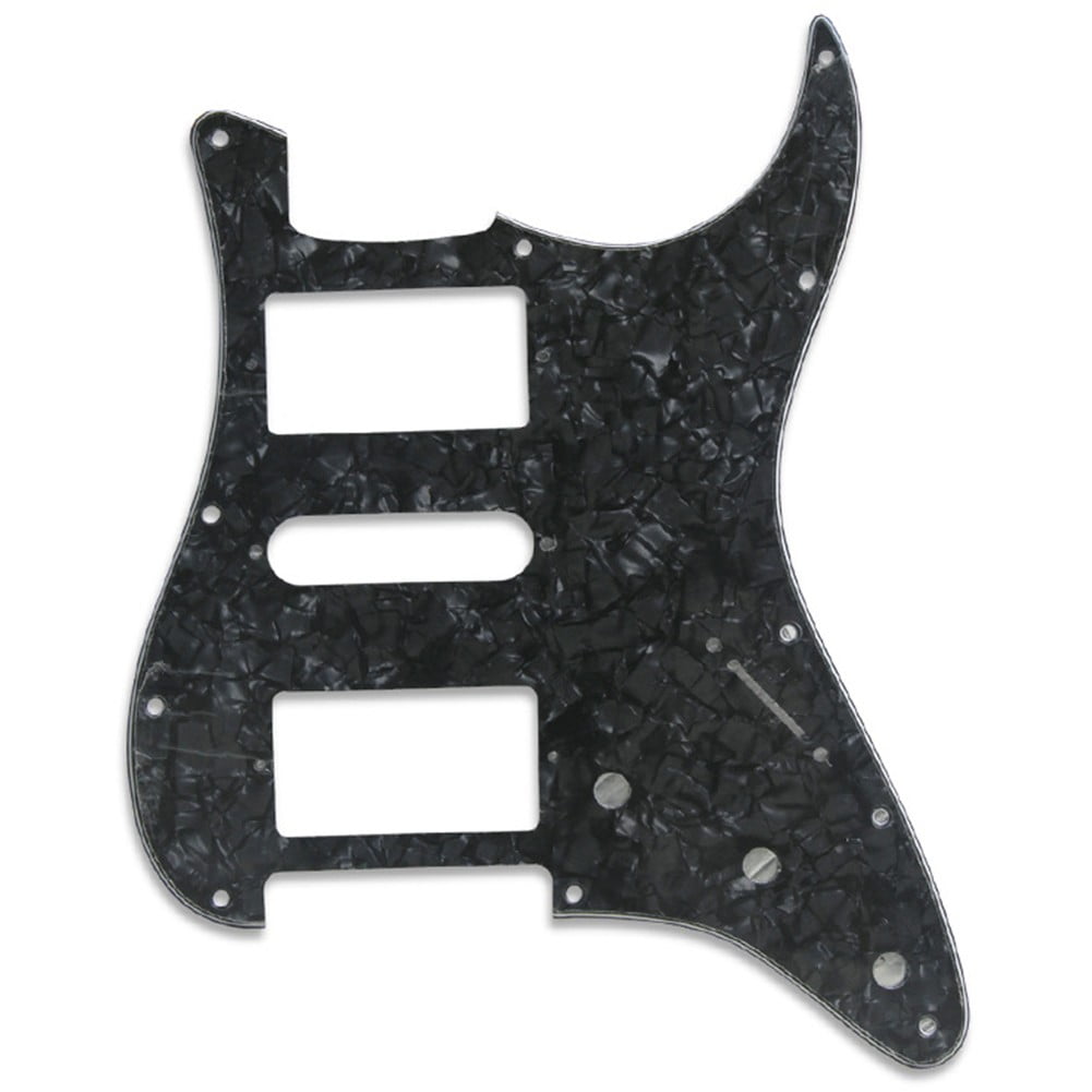 3Ply 11Holes ST HSH Guitar Pickguard Scratch Plate for Strat Electric ...