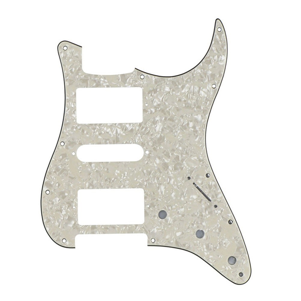 3Ply 11Holes ST HSH Guitar Pickguard Scratch Plate for Strat Electric ...