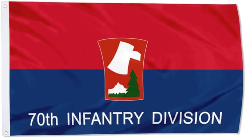 3Ply Army 70th Infantry division Flag 3x5Feet Military Banner with 2 ...