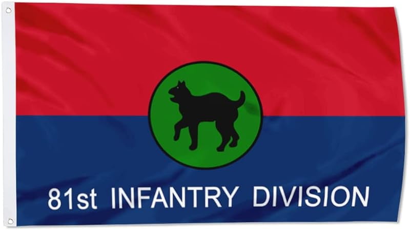 3Ply Army 81st Infantry division Flag 3x5Feet Military Banner with 2 ...