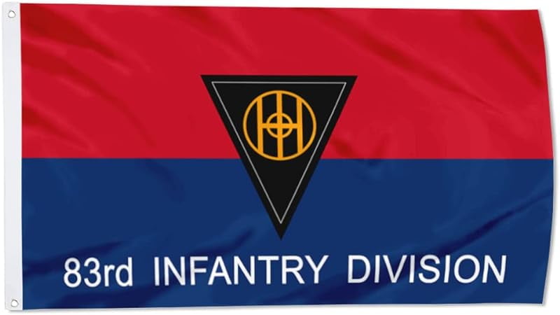 3Ply Army 83rd Infantry division Flag 3x5Feet Military Banner with 2 ...