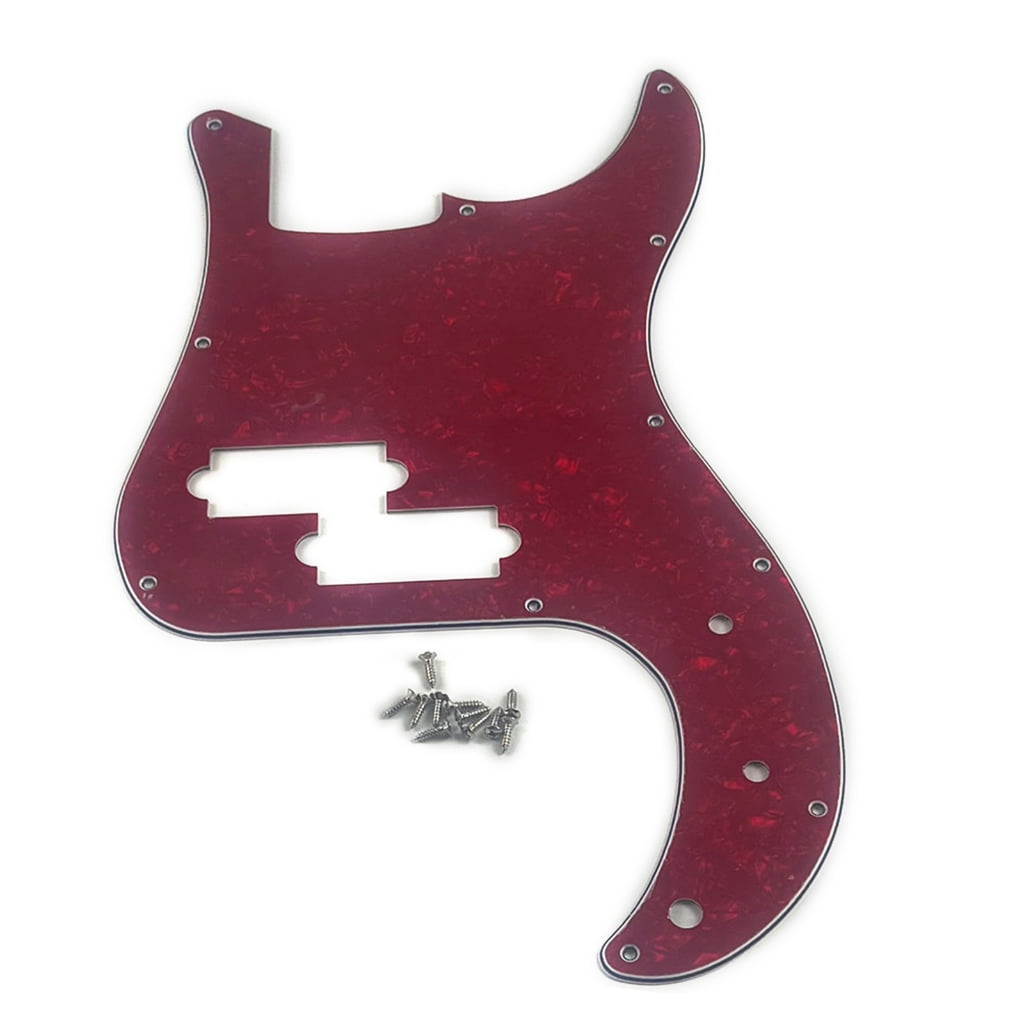 3Ply Bass Pickguard 11-Hole Bass Scratch Plate Bass Replacement Parts ...