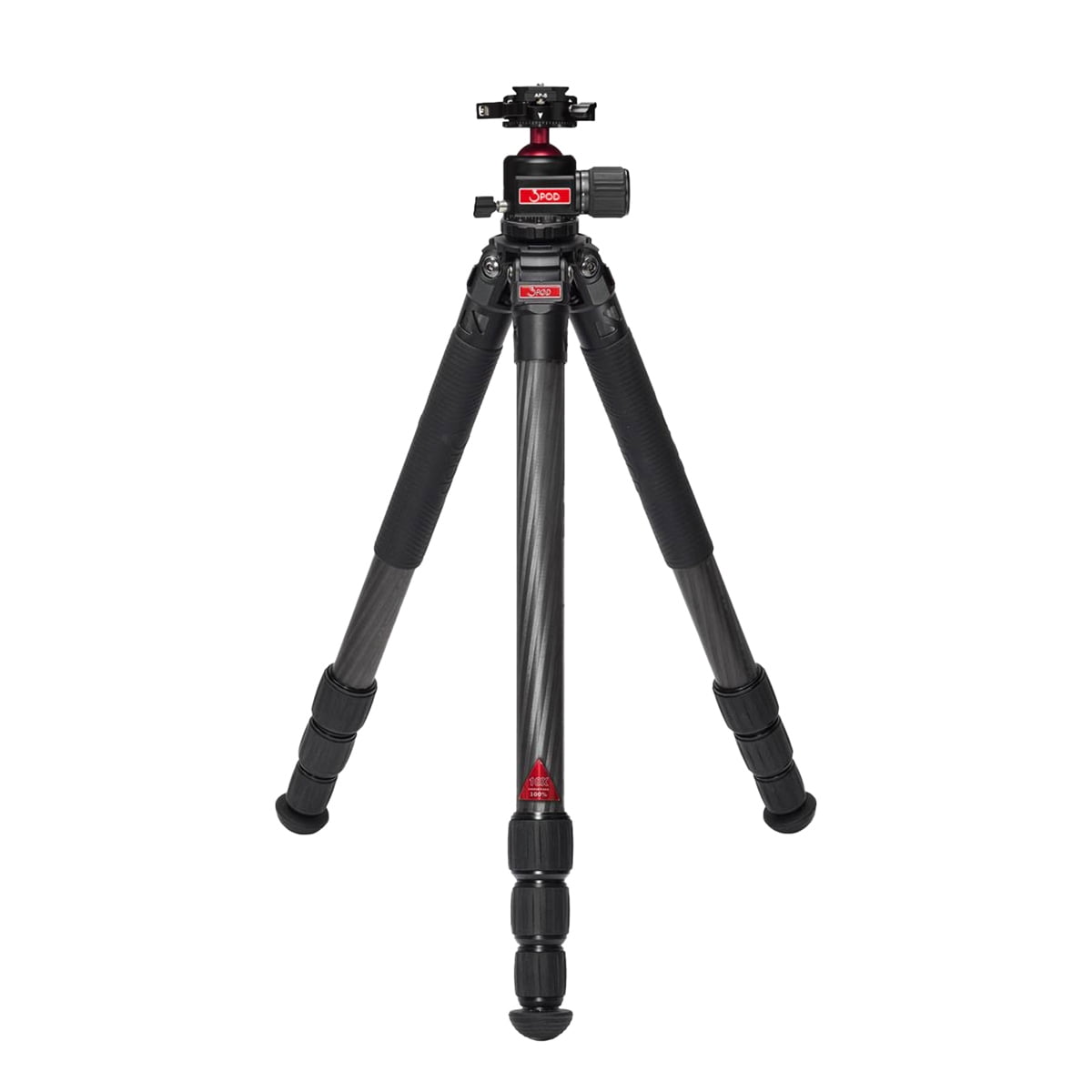 3Pod Everest T3 4-Section Carbon Fiber Compact Tripod with H2 Ball Head ...