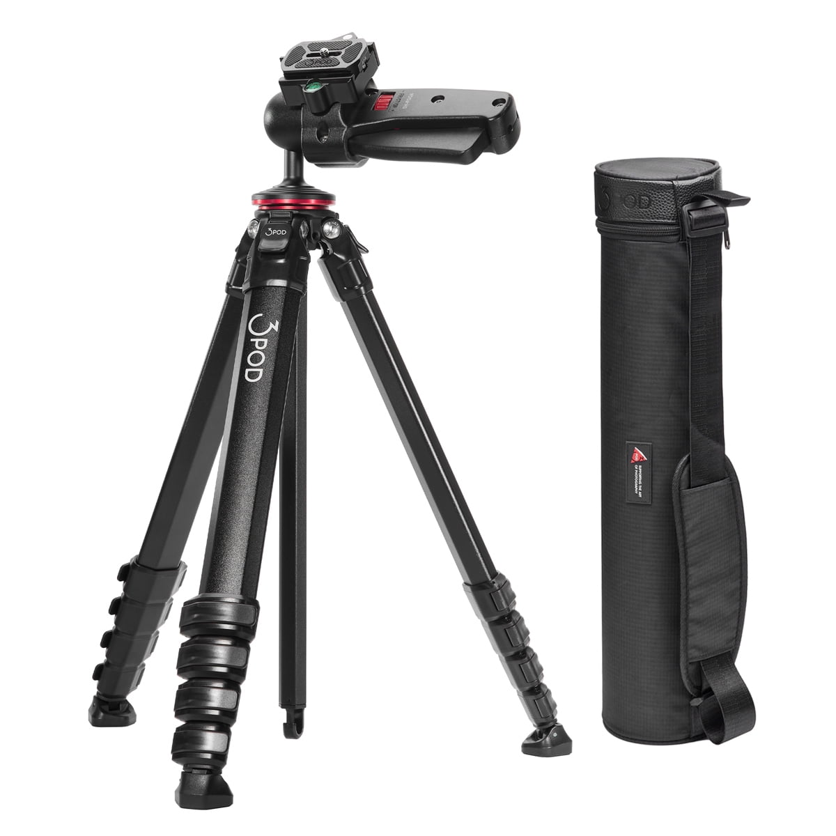 3Pod Pistol Grip Ball Head with Arca-Type Quick Release and Thumb Lever ...