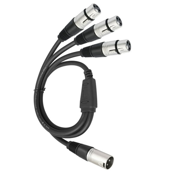 3Port Music Splitter Cable Splitter with Silver Plate Contacts and PVC ...