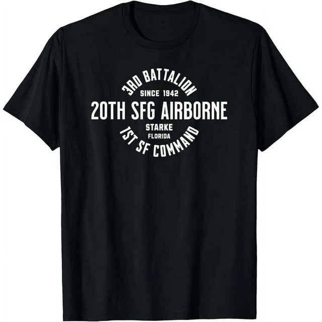 3Rd Battalion 20Th Special Forces Group 1St Sfc Military Vet T-Shirt ...