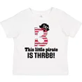3Rd Birthday 3 Year Old Pirate Party Boy Toddler T-Shirt Three Number Baby Clothing, Gift for ...
