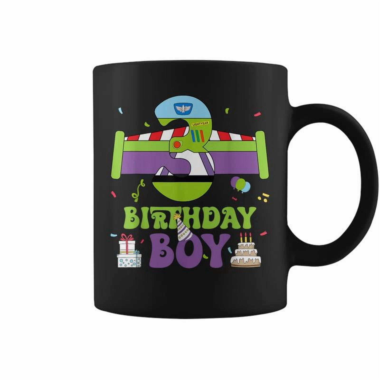 3Rd Birthday Boy Toy Lover 3 Year Old Story Bday Party Coffee Mugs ...
