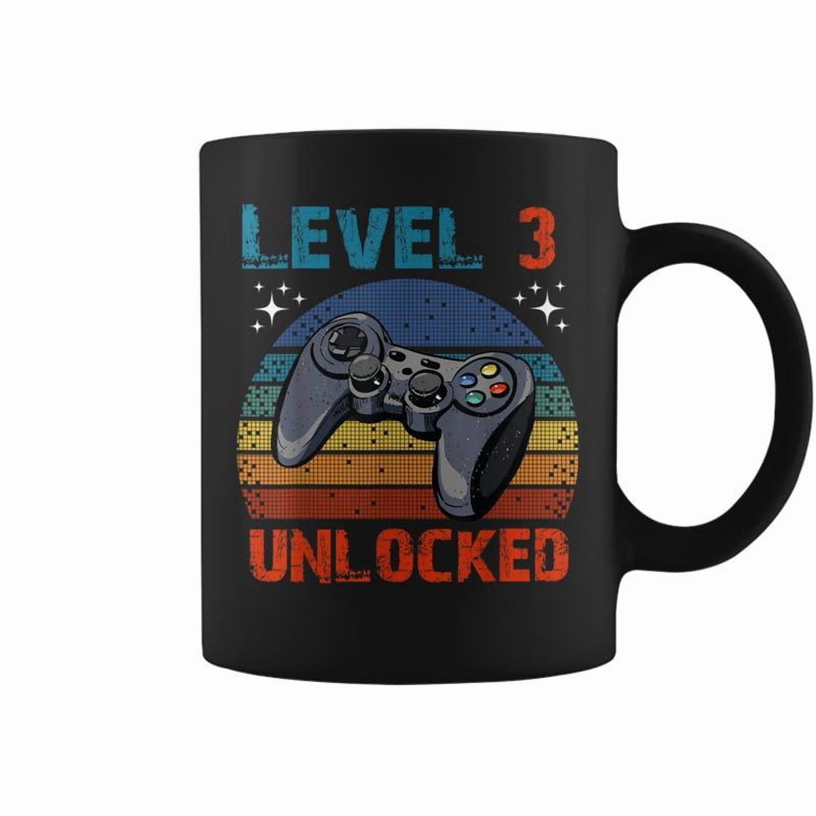 3Rd Birthday Gifts Level 3 Unlockd Video Games Gaming Coffee - Walmart.com