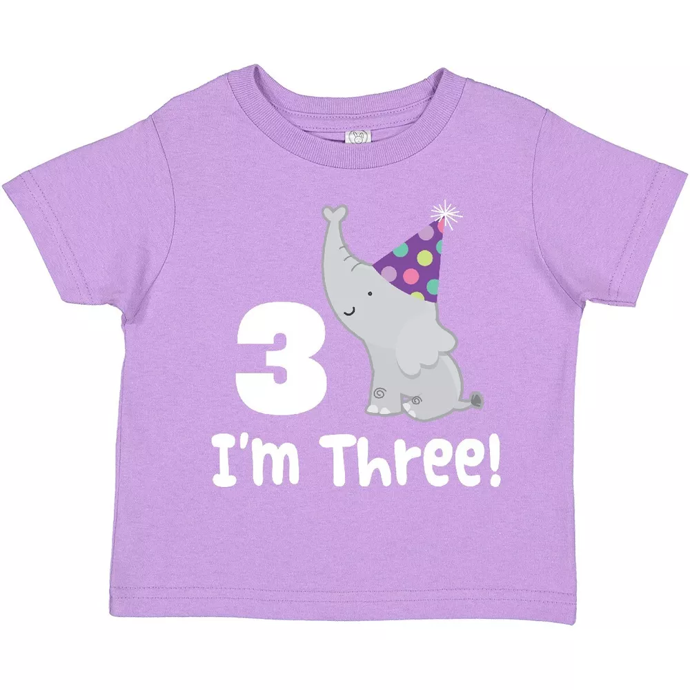 3Rd Birthday Zoo Elephant Childs Toddler T-Shirt Three 3 Year Old Boys Baby Clothing, Cute Baby ...