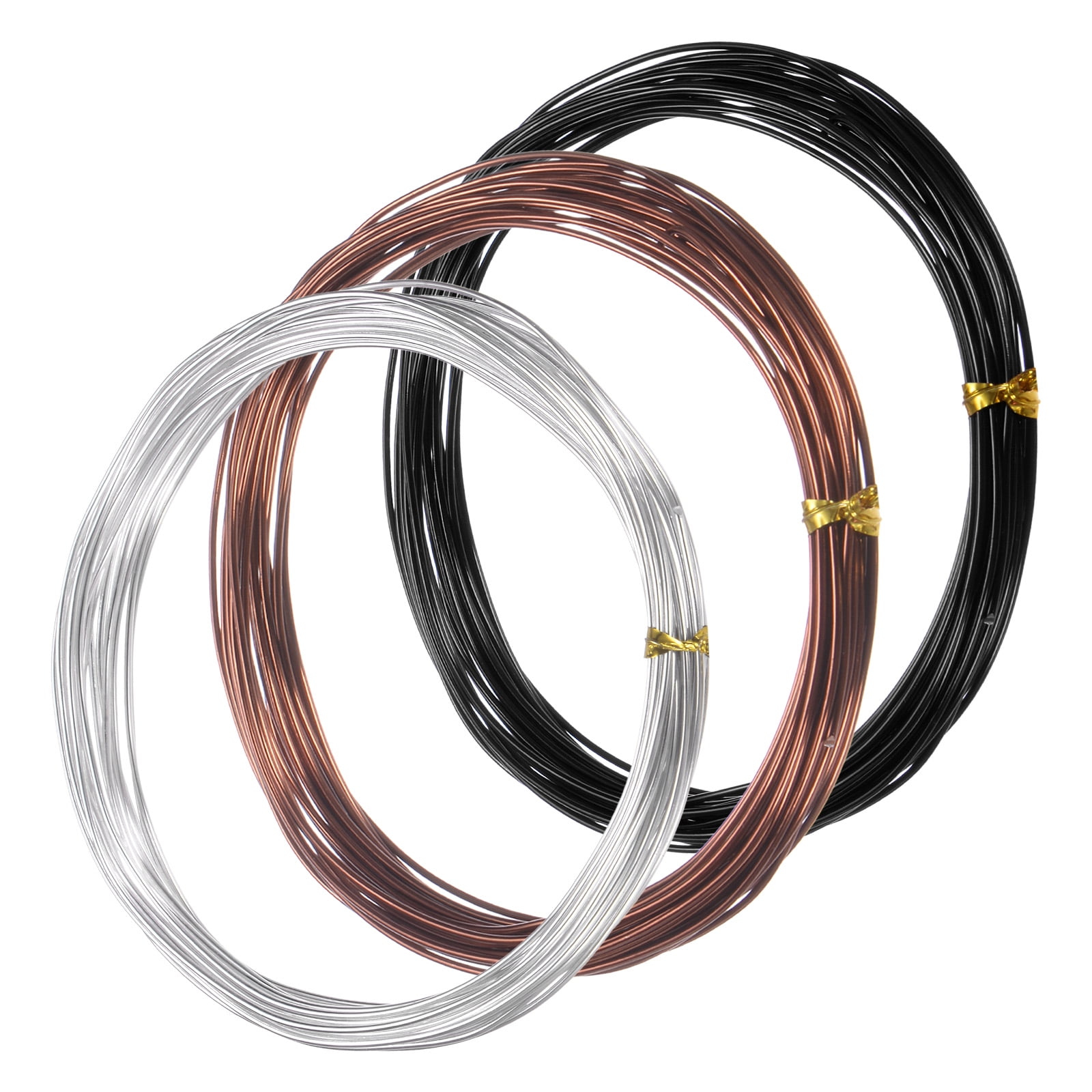 3Roll Bonsai Training Wire, 1mm 49.2Ft Total Aluminum Wires for Shaping ...