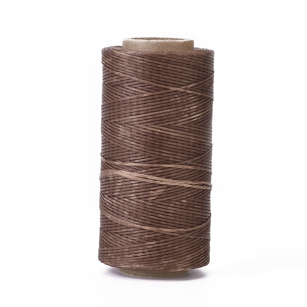3Roll Waxed Polyester Cord Micro Macrame Cord Waxed Sewing Thread Flat ...