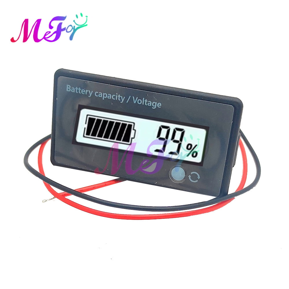 3S-26S Lithium Battery Capacity Indicator Module 12V-72V Electric ...