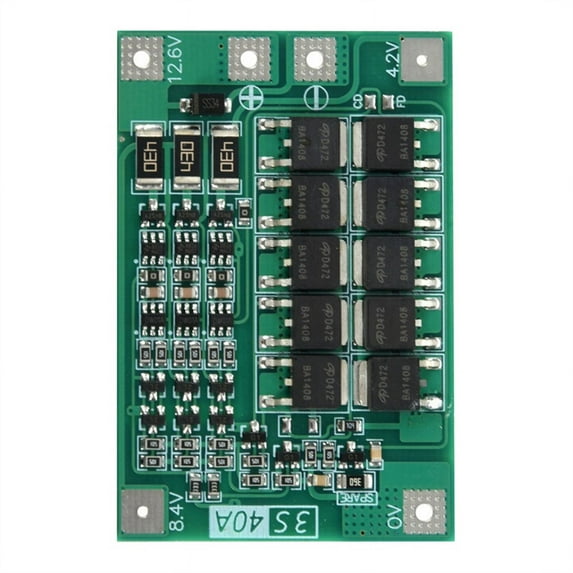 3S 40A Protection Board for Screwdriver 12V Li-Ion 18650 Battery Board ...