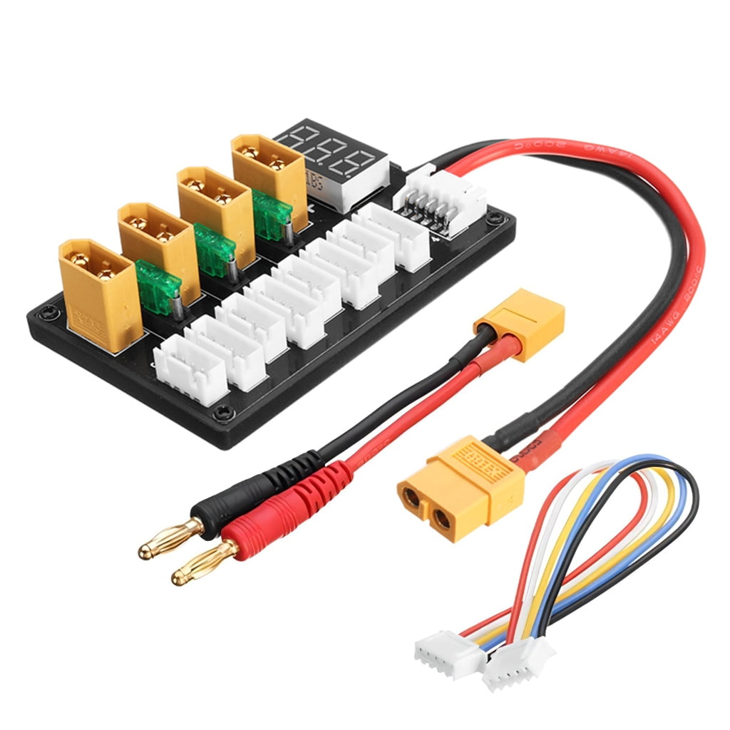 3S 4S Lithium Battery Parallel Balanced Charging Board With 5P Ribbon ...