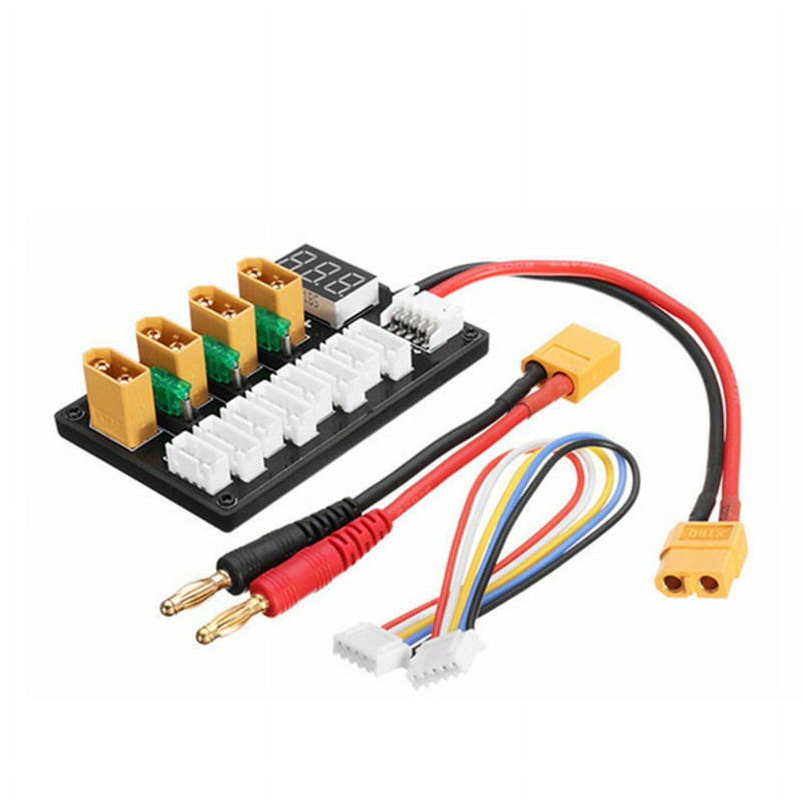 3S/4S XT60 Lithium Battery Parallel Charging Board B6 Balance Charge ...