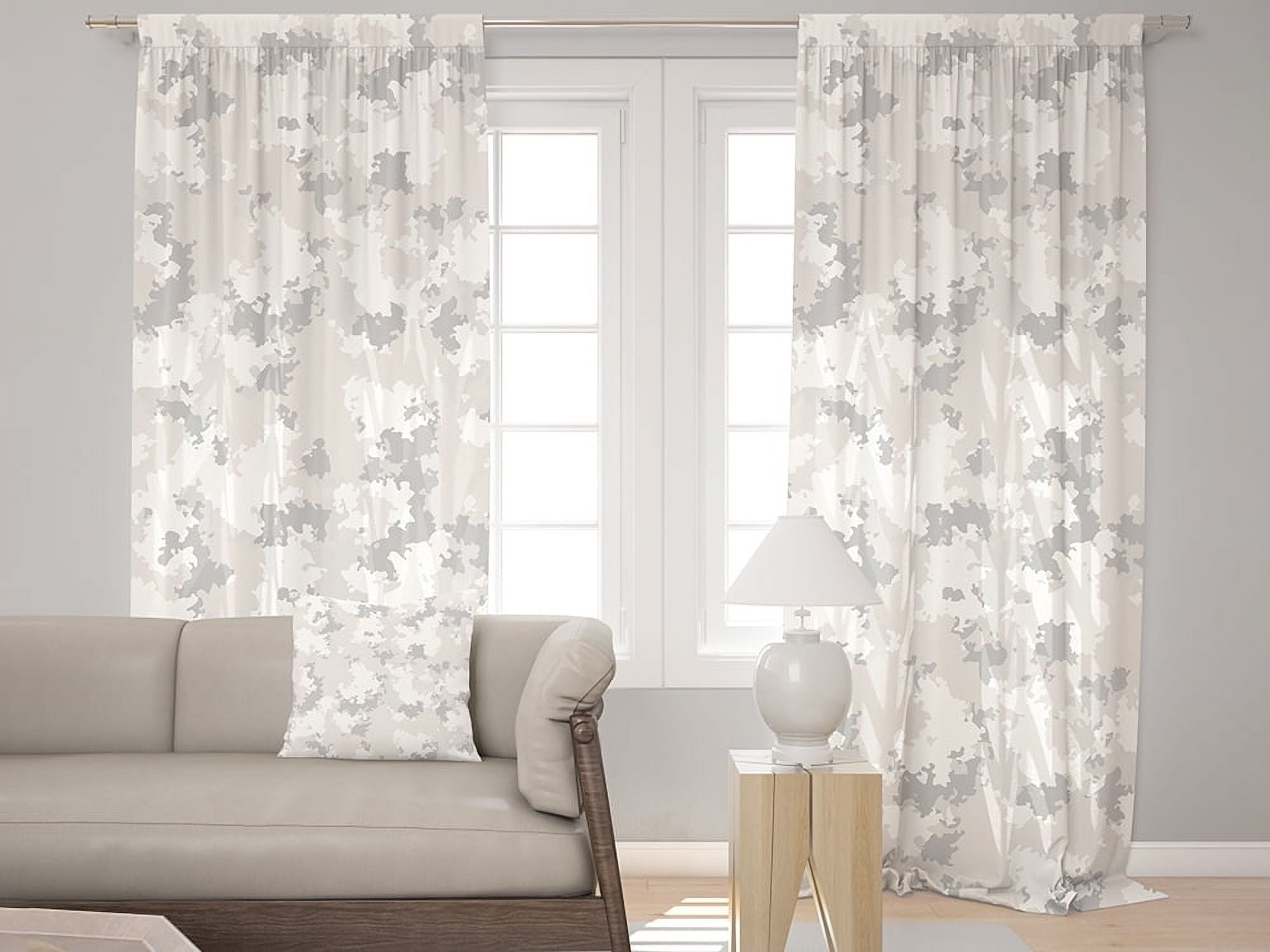 3S Brother's Real Camo Camouflage Woodland Hunter Theme Curtain for ...