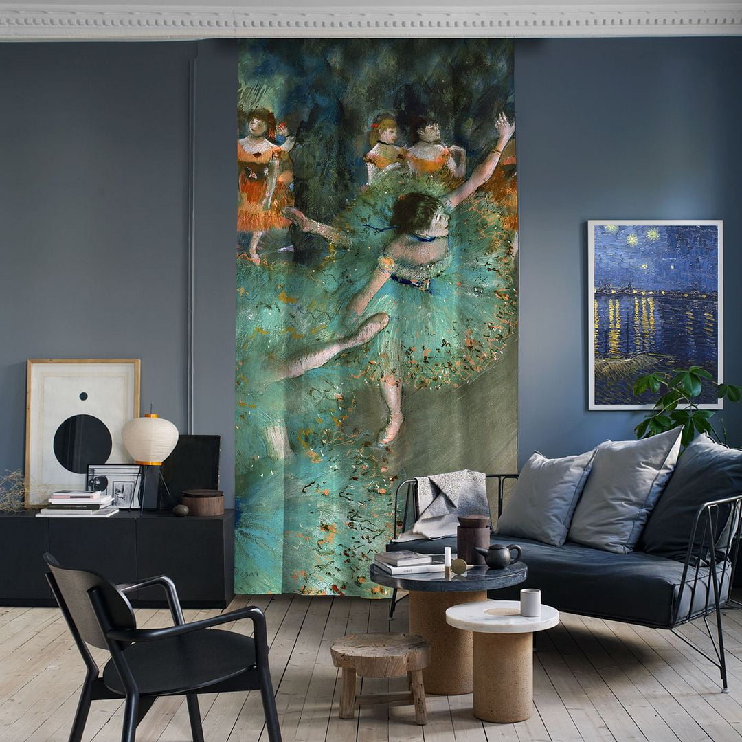 3S Brother's World Classic Art Masterpiece Curtain Series Edgar Degas ...