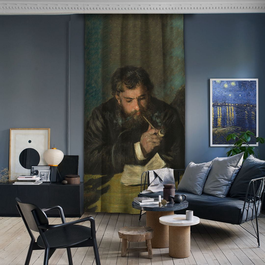 3S Brother's World Classic Art Masterpiece Curtain Series Sunset at ...