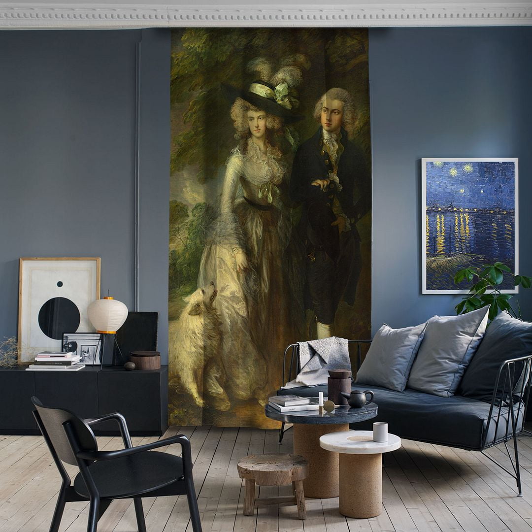 3S Brother's World Classic Art Masterpiece Curtain Series Thomas ...