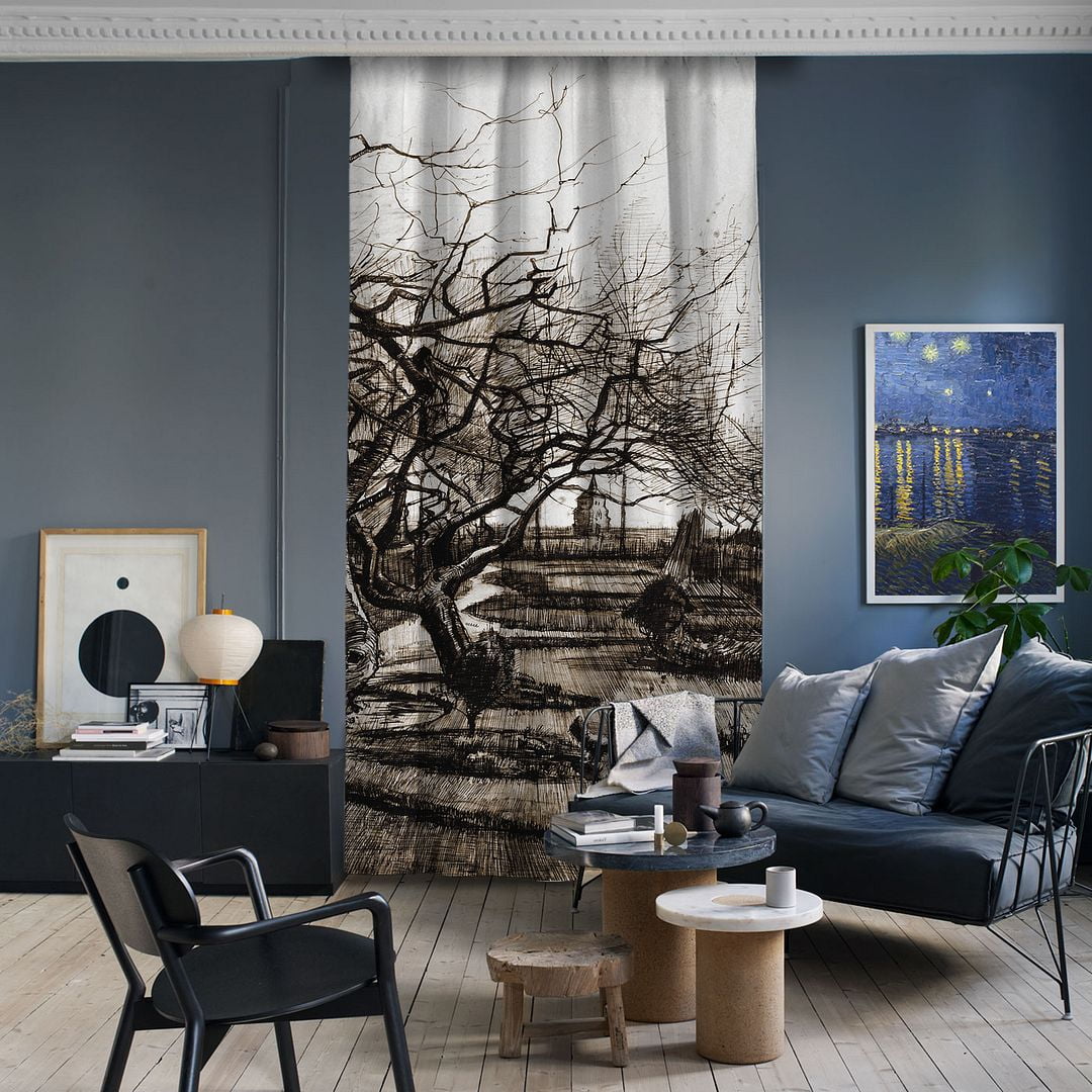 3S Brother's World Classic Art Masterpiece Curtain Series Vincent Van ...