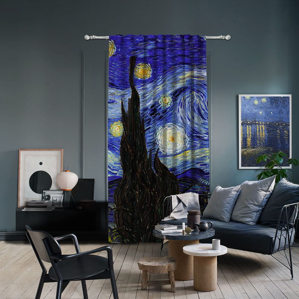 3S Brother's World Classic Art Masterpiece Curtain Series Vincent Van ...