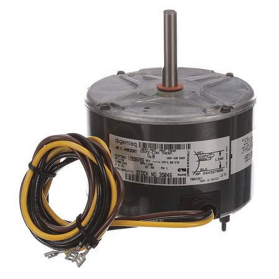 3S046 - Genteq Replacement Condenser Fan Motor 1/10 HP 208-230 Volt ...