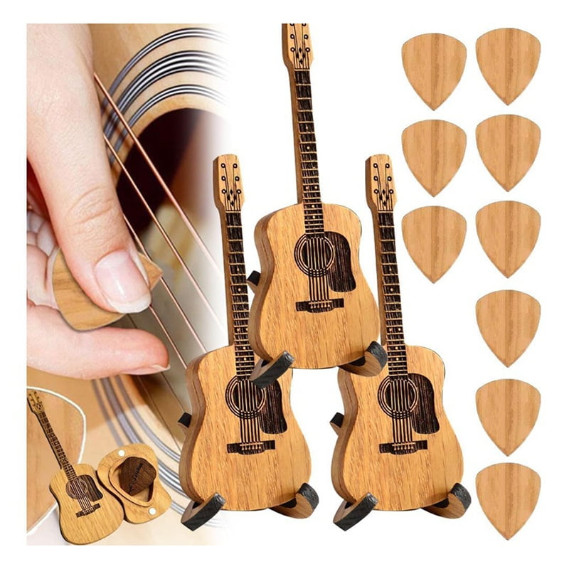 3SET Sherum Strumbox,Sheremart Strumbox, Wooden Acoustic Guitar Pick ...