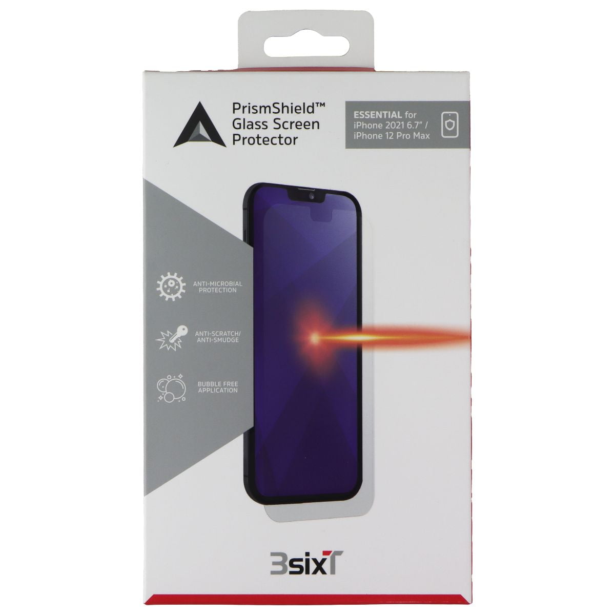 3SIXT PrismShield Hybrid Protector for iPhone 13 Pro Max/12 Pro Max ...